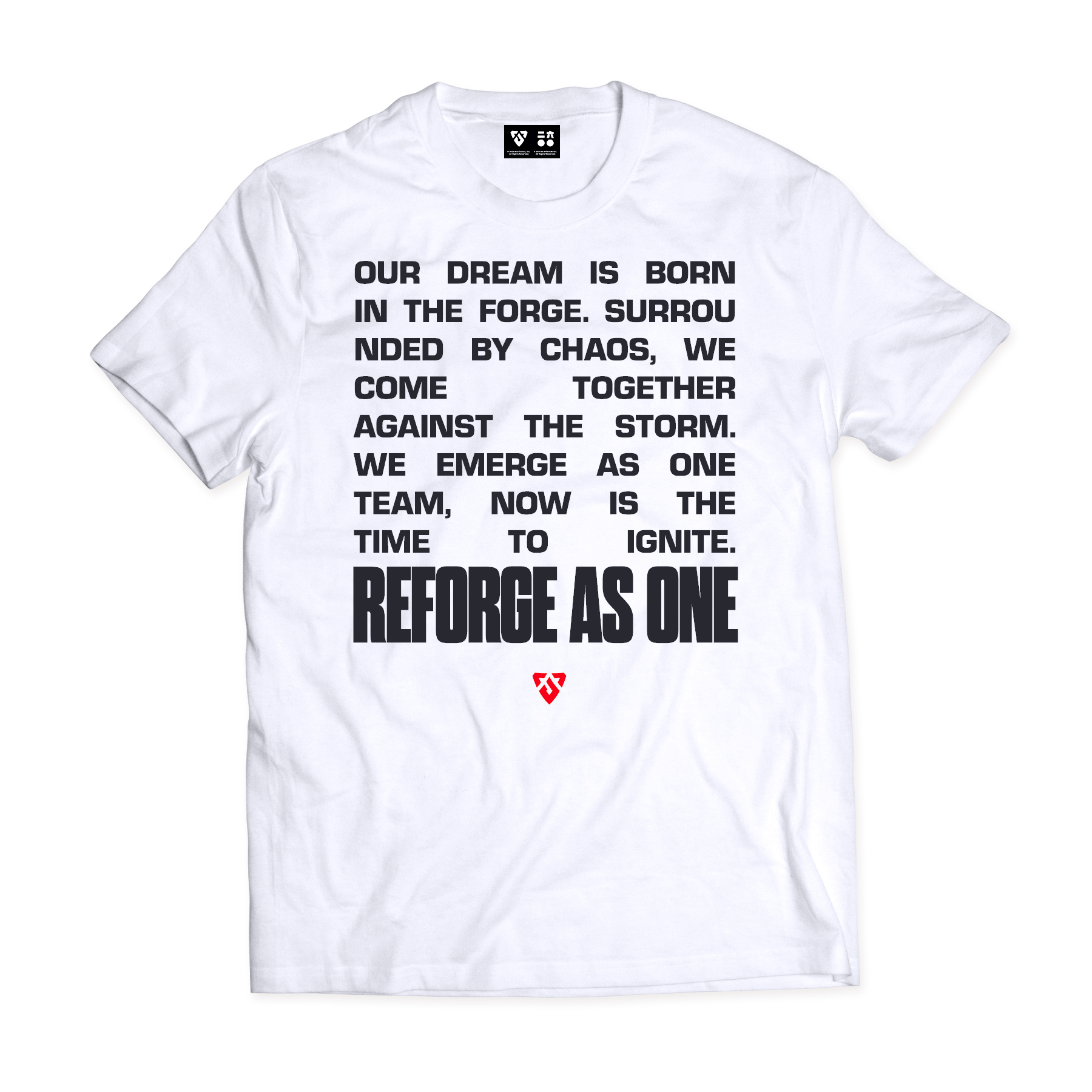 LJL T-shirt【FORGE】 White – FUTAROKU